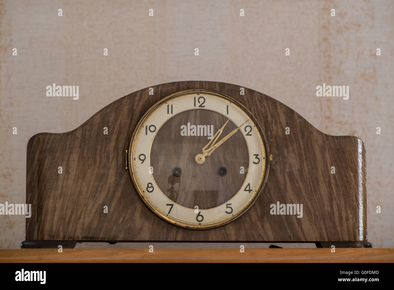 Living Room Clock from the Fifties Stock Photo - Alamy