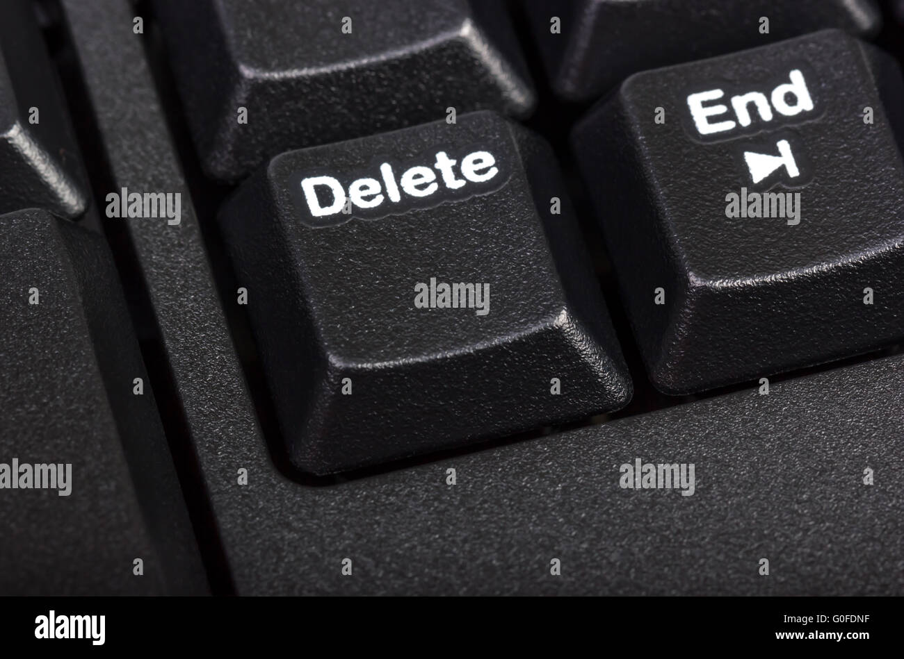 Delete key on laptop computer hi-res stock photography and images - Alamy