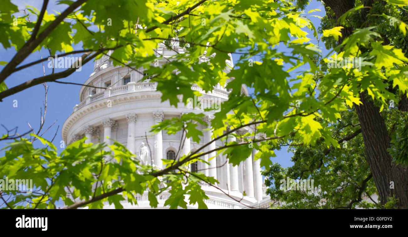 Dome state capitol wisconsin hi-res stock photography and images - Alamy