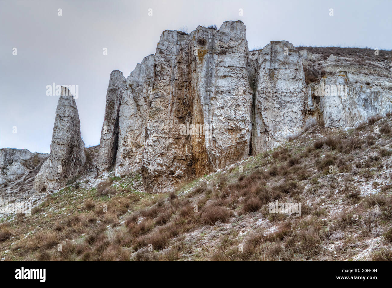 The rocky outcrop Stock Photo - Alamy