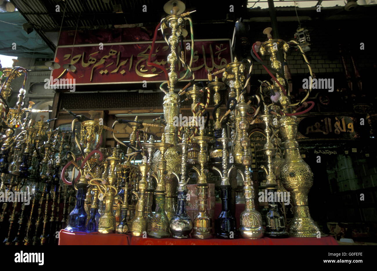 Egypt cairo coffee tea shop hi-res stock photography and images - Alamy