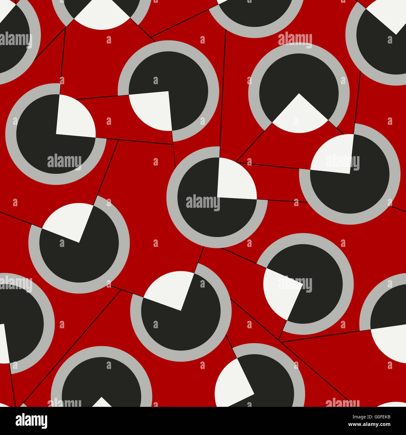 three quarter circles Stock Photo - Alamy