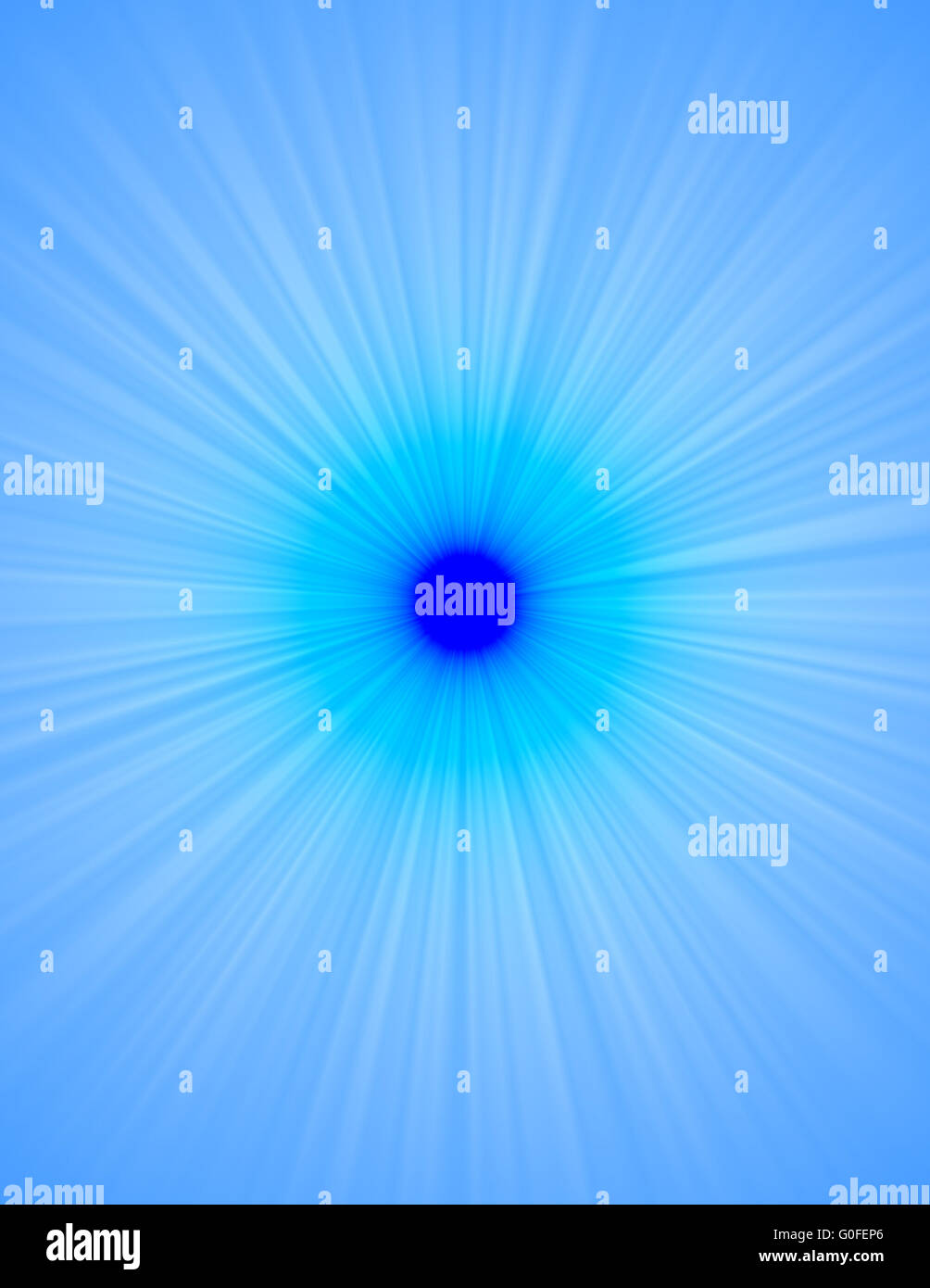 Abstract blue burst background Stock Photo - Alamy