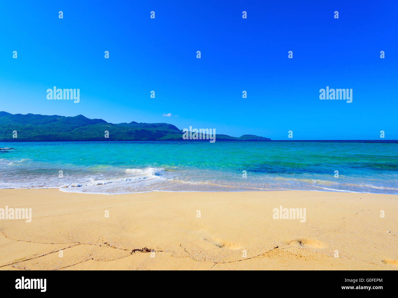 sandy sea beach Stock Photo - Alamy