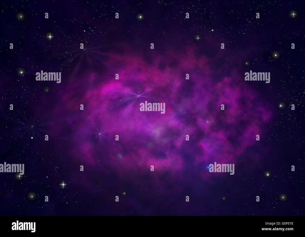 Small part of an infinite star field Stock Photo - Alamy