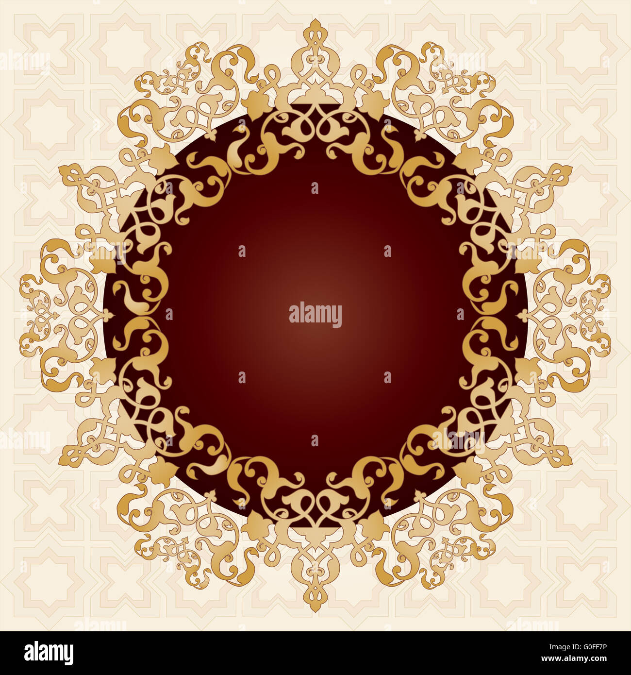Antique Ottoman borders and frames series sixty five Stock Photo - Alamy