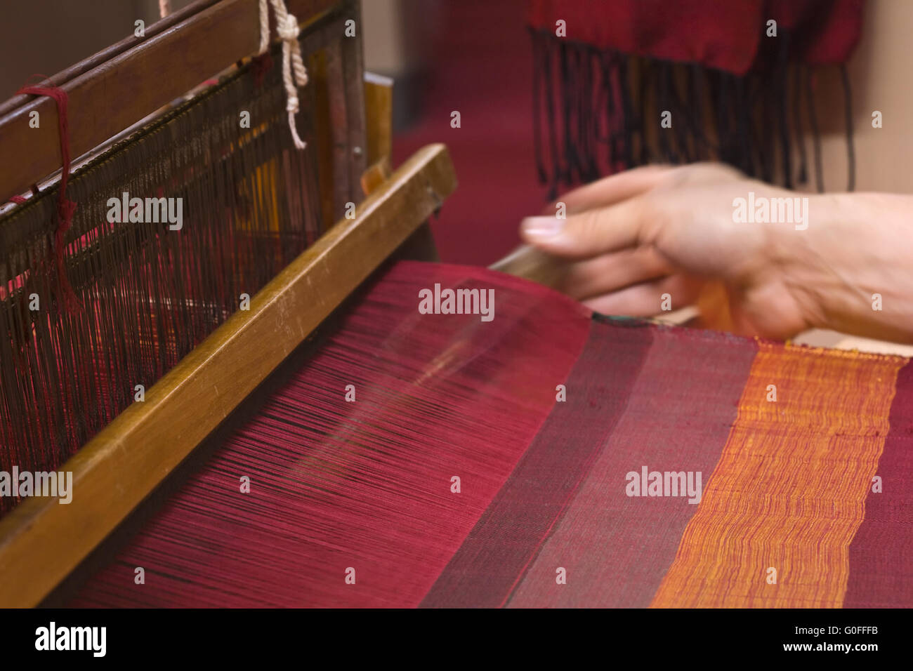 Old loom hi-res stock photography and images - Alamy