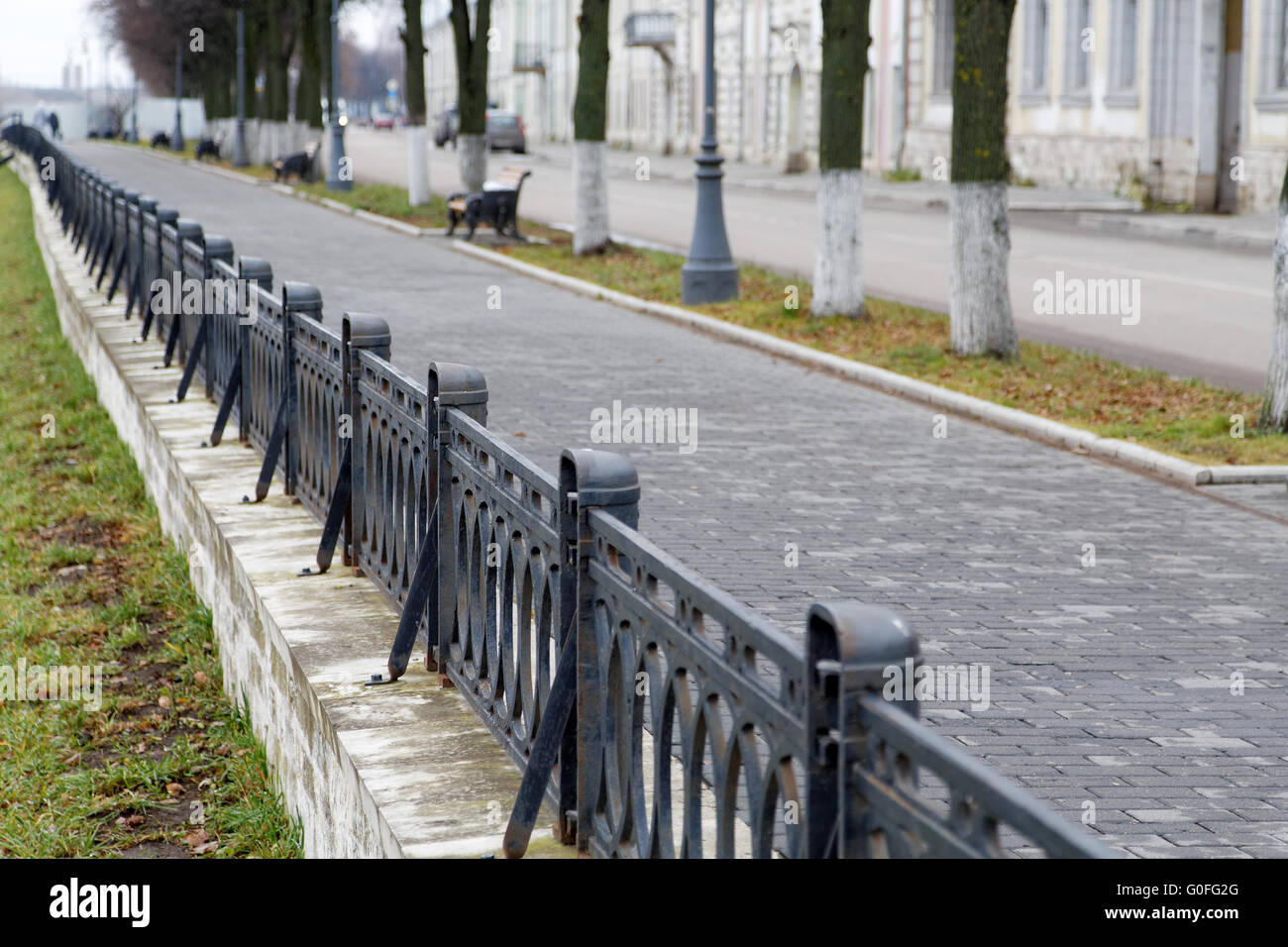 city street autumn day Stock Photo - Alamy