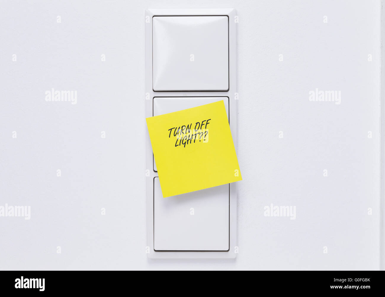 Turn off light switch hi-res stock photography and images - Alamy