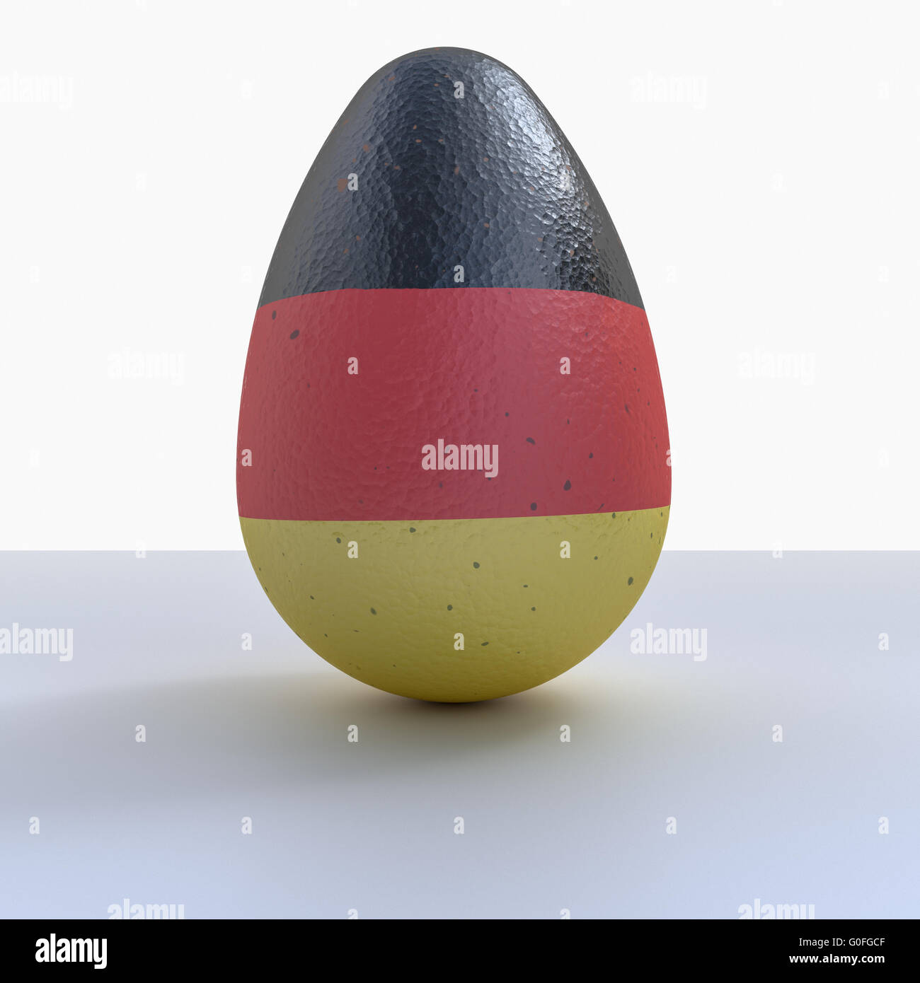 Easter Egg in German Colors, Cut-out Stock Photo - Alamy
