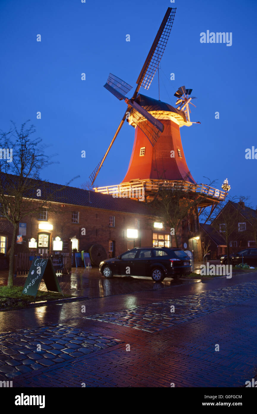 Ostfriesland windmill hi-res stock photography and images - Alamy
