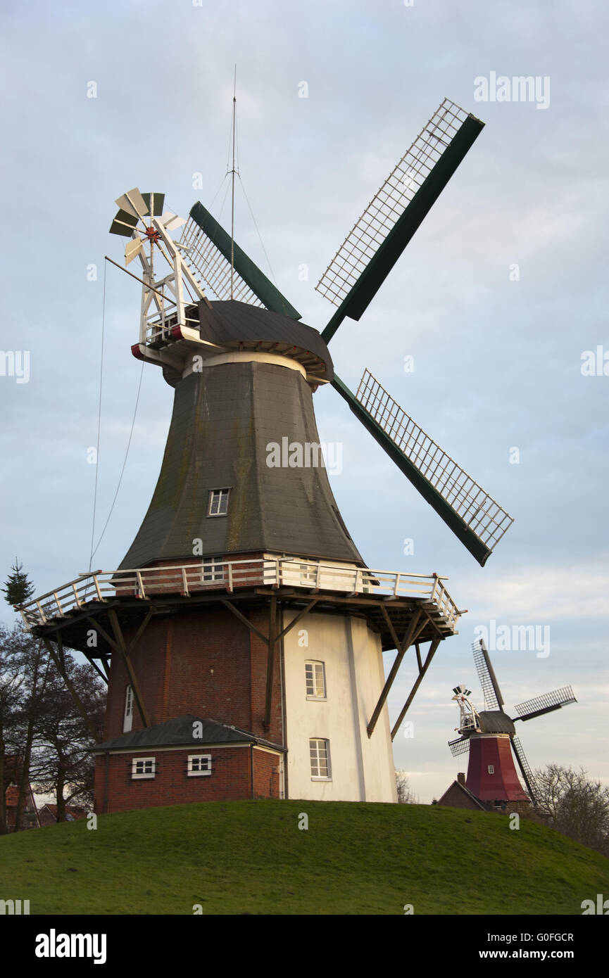 Ostfriesland windmill hi-res stock photography and images - Alamy