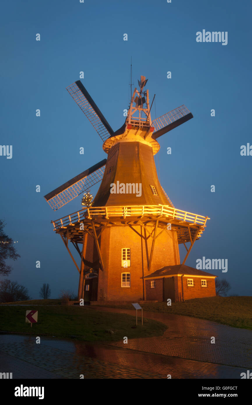 Ostfriesland windmill hi-res stock photography and images - Alamy
