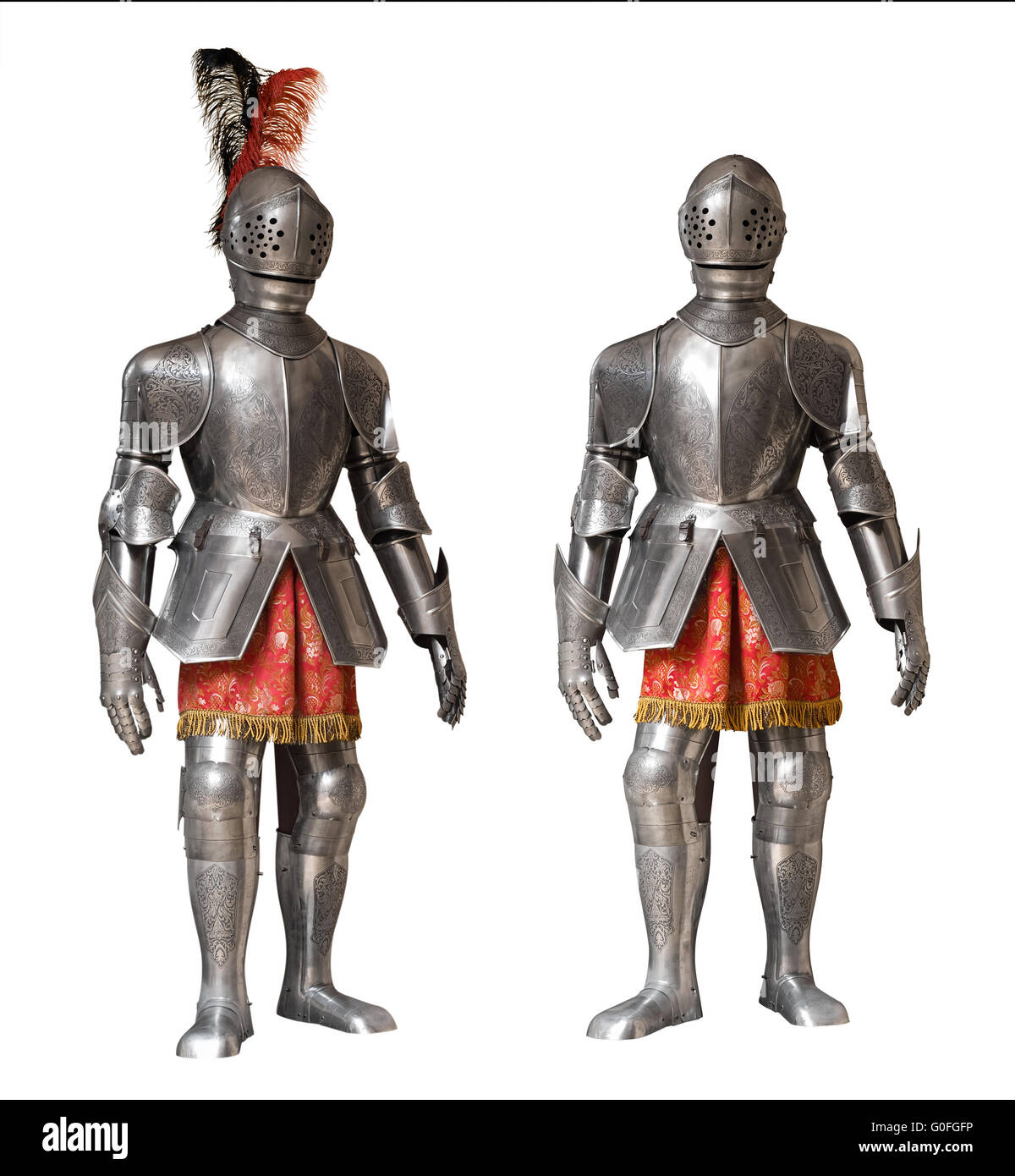 Knight feather plume hi-res stock photography and images - Alamy