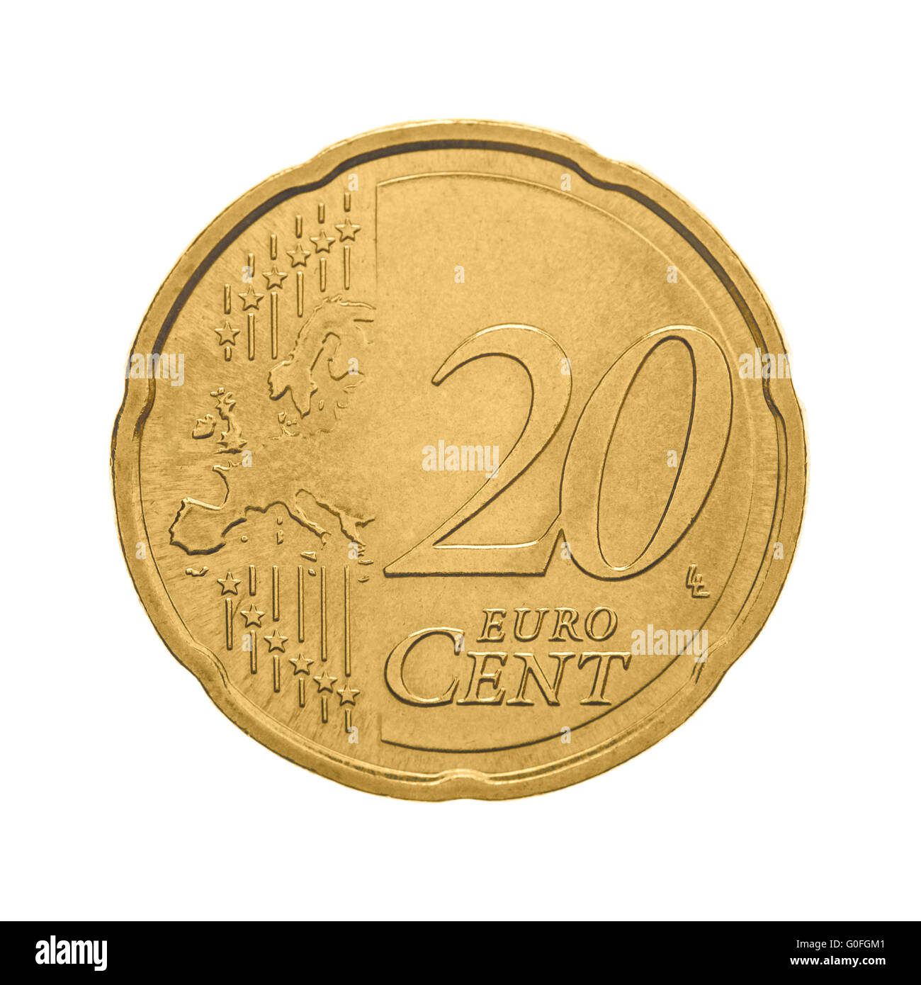 20 cent coin Cut Out Stock Images & Pictures - Alamy