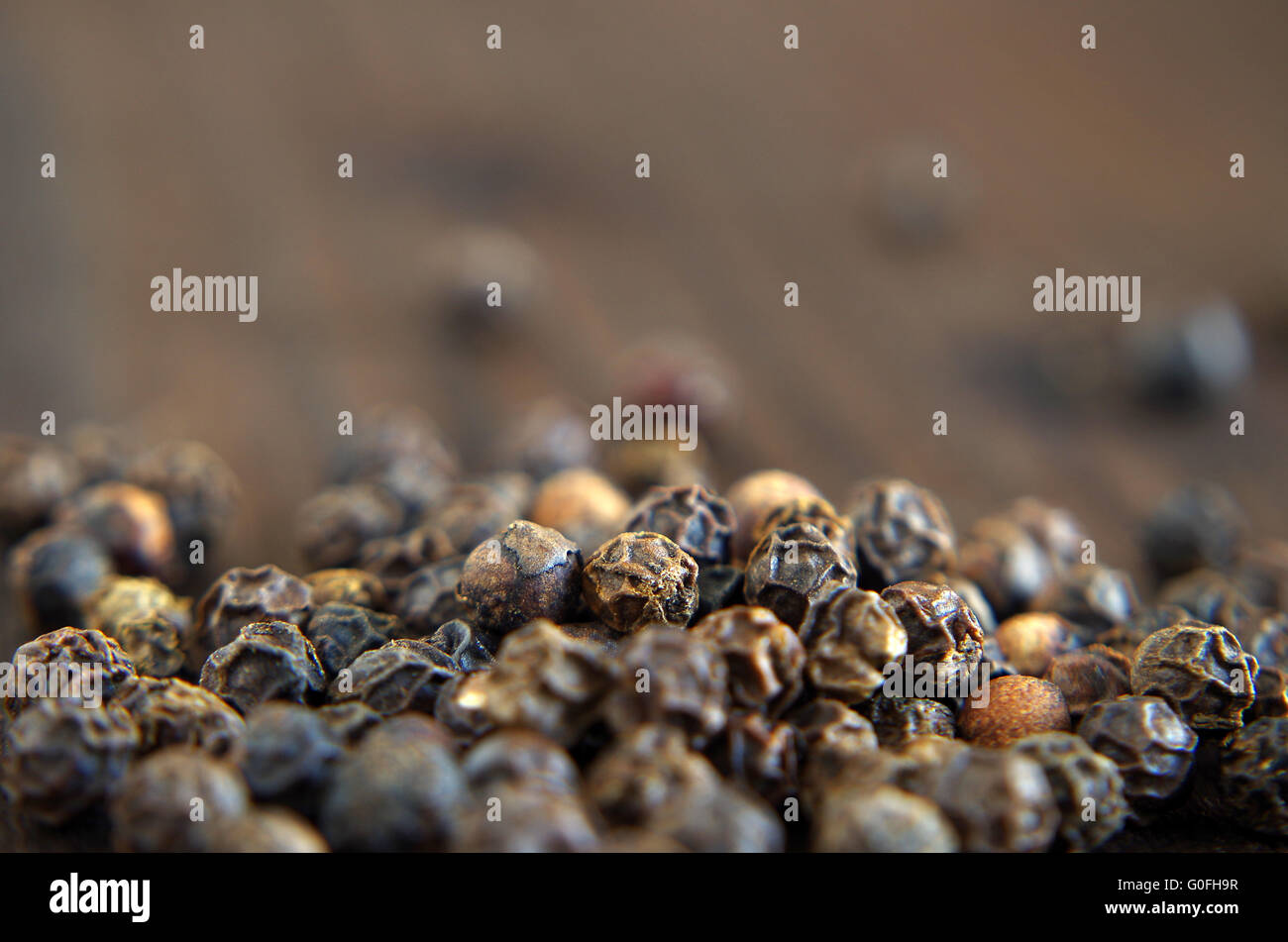 Black pepper kernels hi-res stock photography and images - Alamy