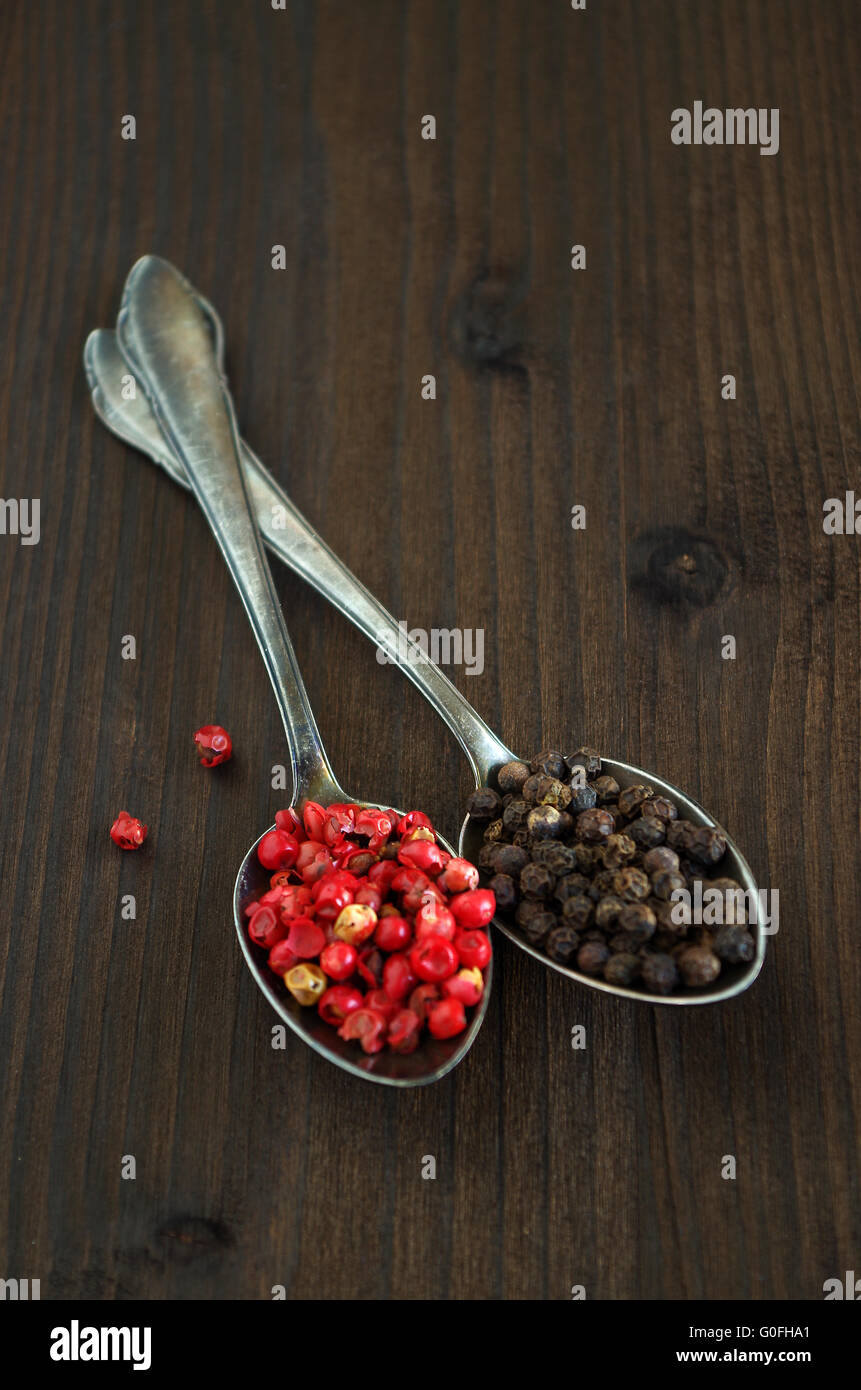 Pink pepper kernels hi-res stock photography and images - Alamy