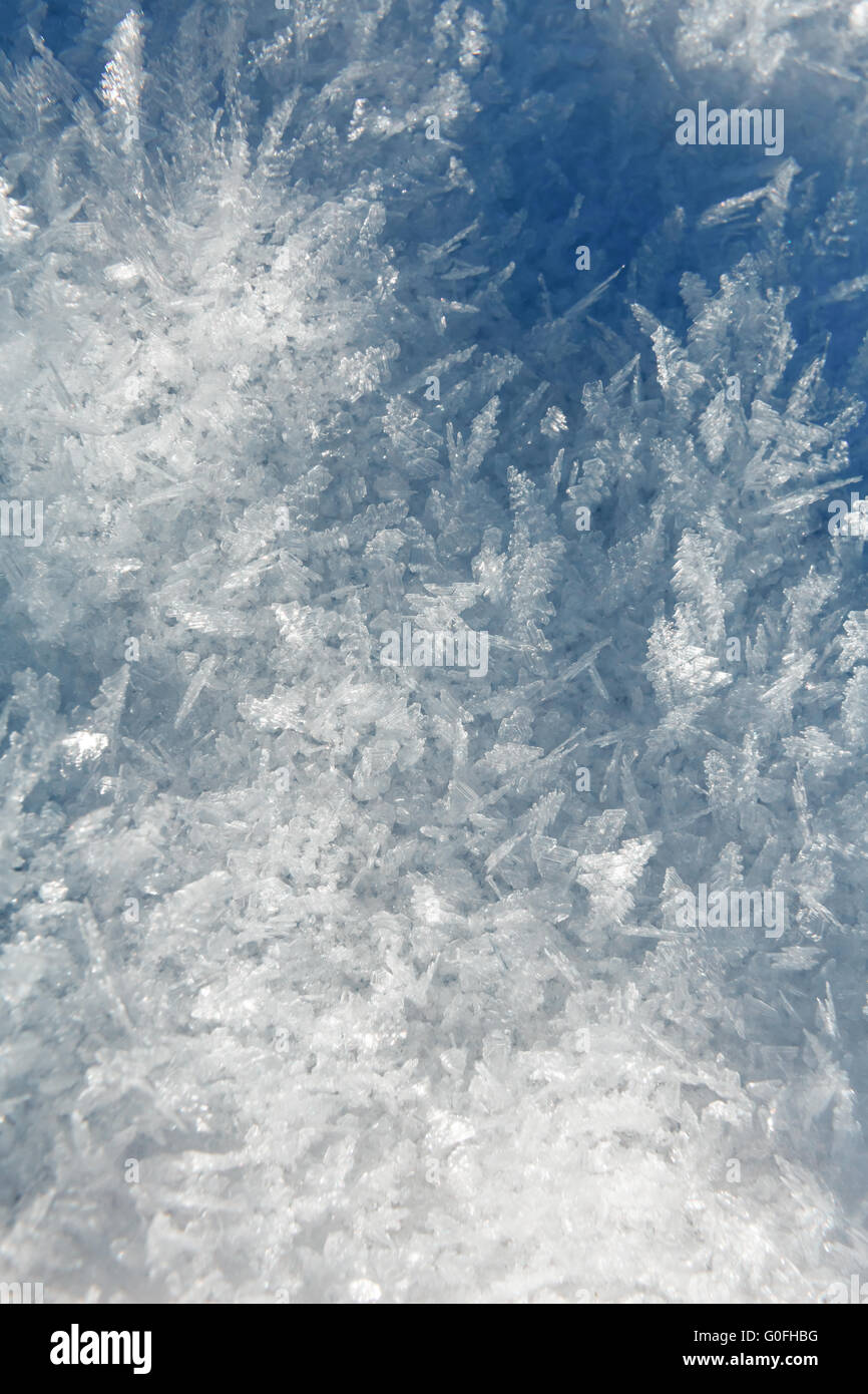 A carpet of ice mist Stock Photo - Alamy