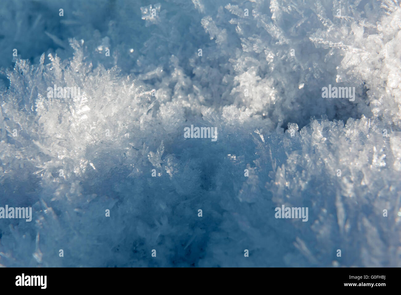 A landscape of snow mist Stock Photo - Alamy