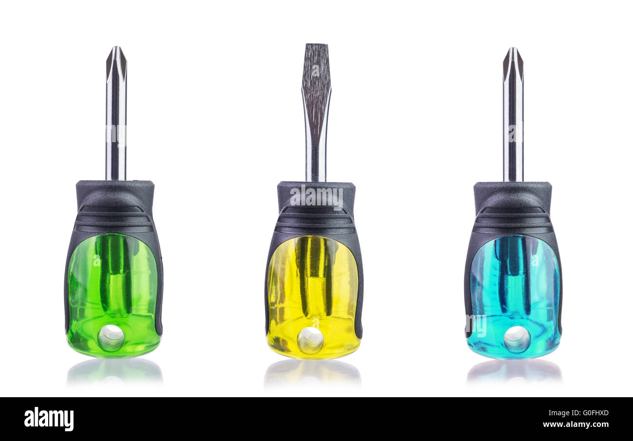 Set of screwdrivers Stock Photo - Alamy