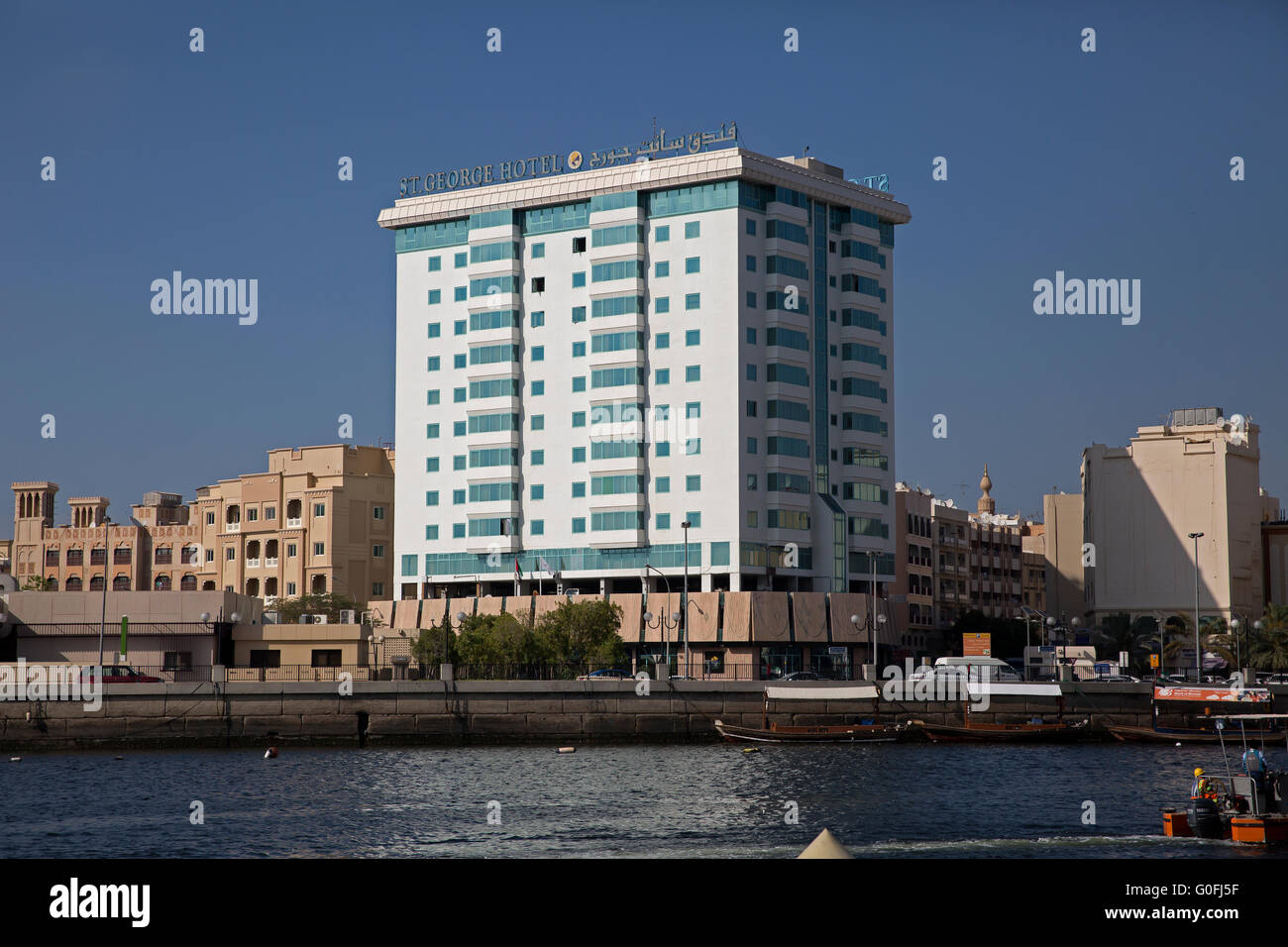 Modern buidings in Dubai UAE Stock Photo - Alamy