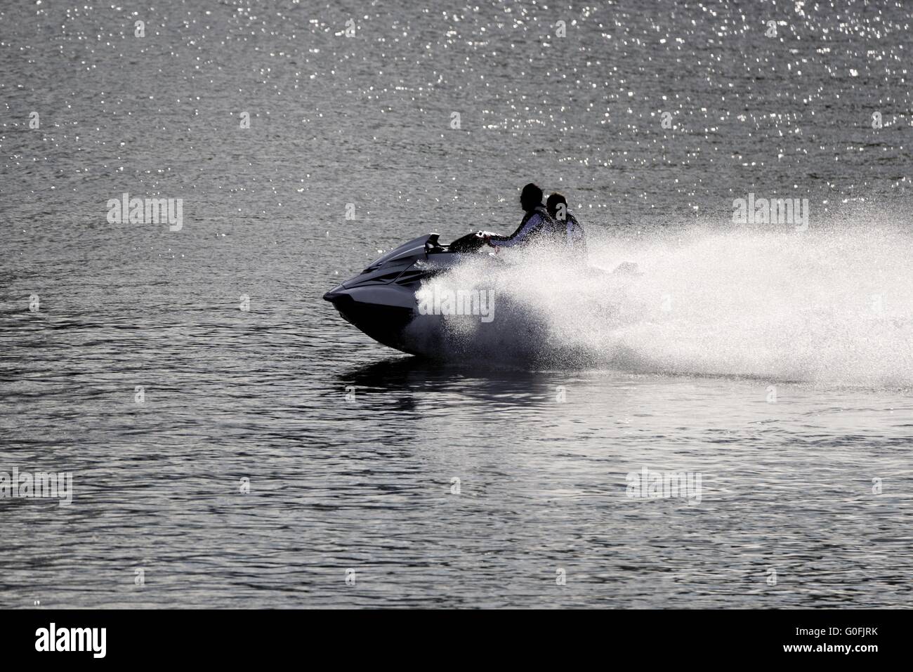 Recreation two people jet ski hi-res stock photography and images - Alamy