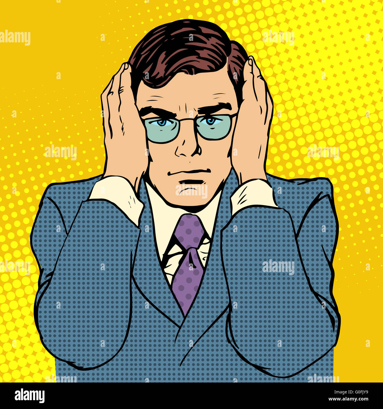 say nothing business concept Stock Photo - Alamy