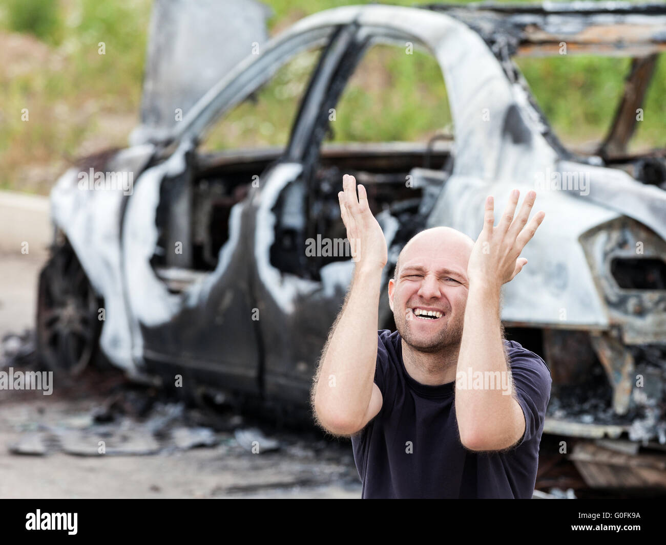 Sadness crime crying transportation hi-res stock photography and images ...