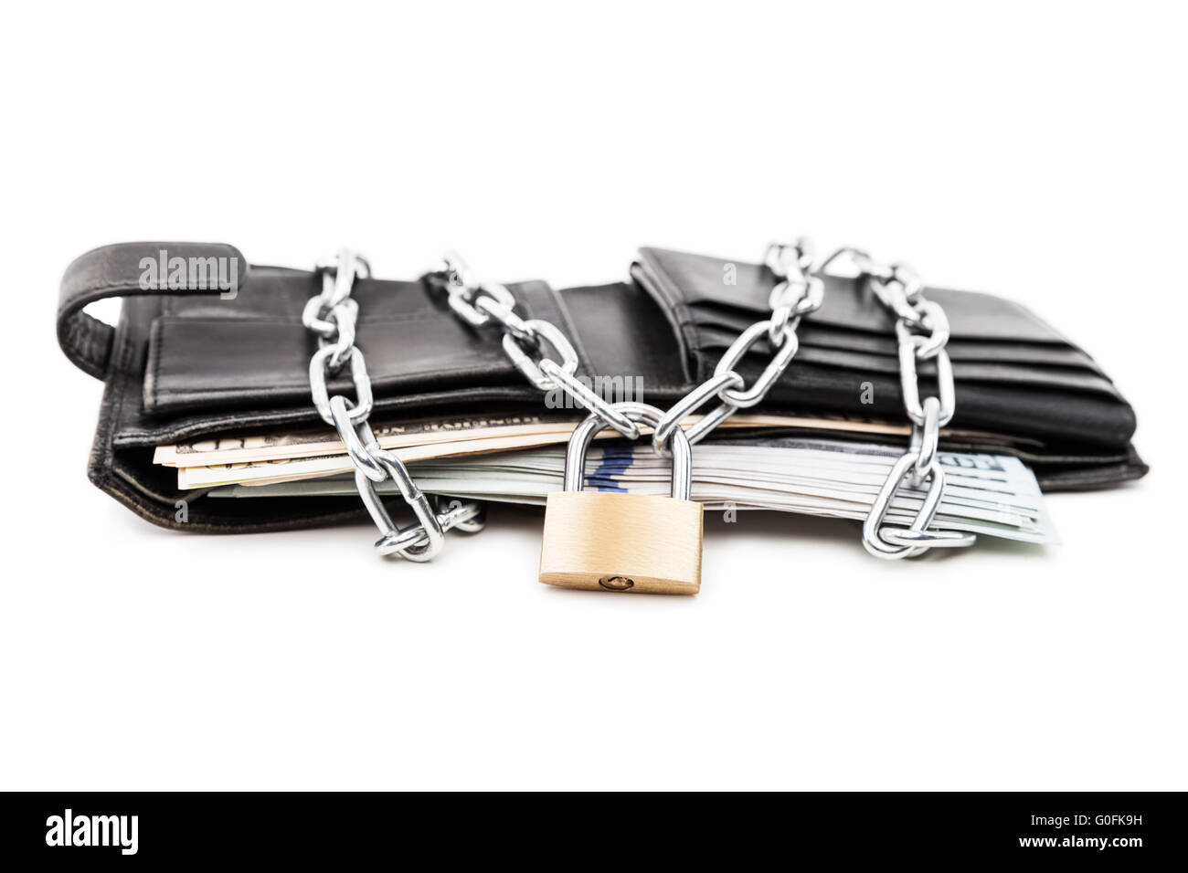 Metal wallet chain hi-res stock photography and images - Alamy
