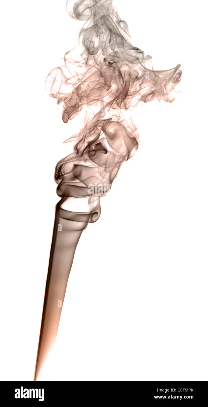 Abstract colored smoke on a light background Stock Photo - Alamy