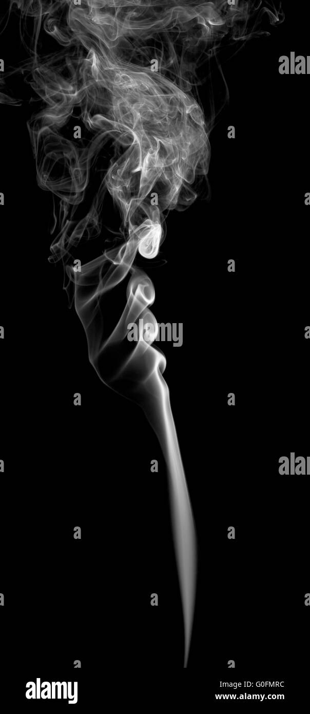 Abstract light smoke on a dark background Stock Photo - Alamy