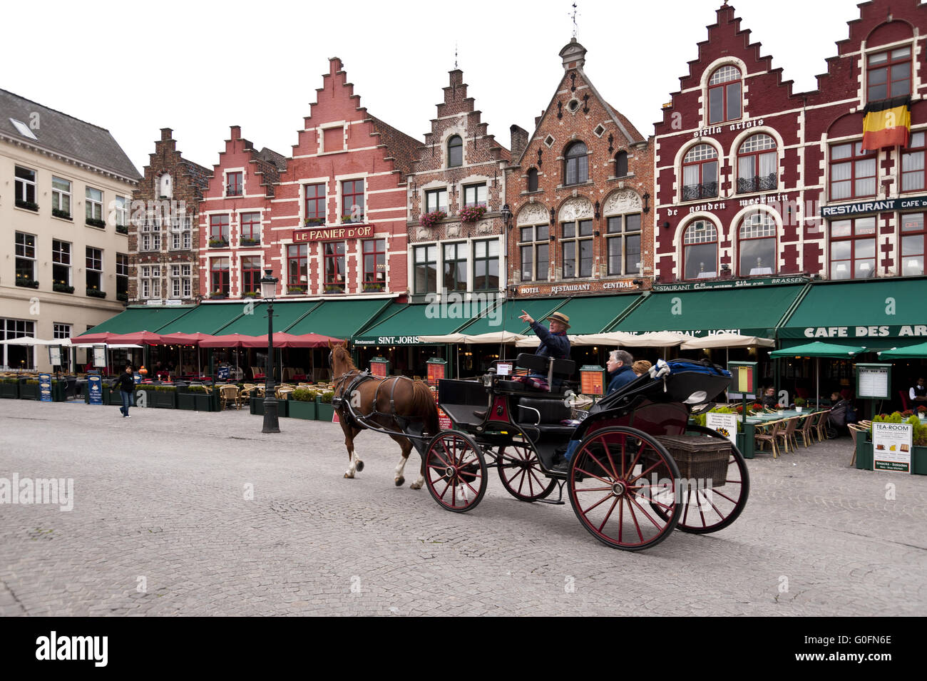 Scene in Bruges, Belgium Stock Photo - Alamy