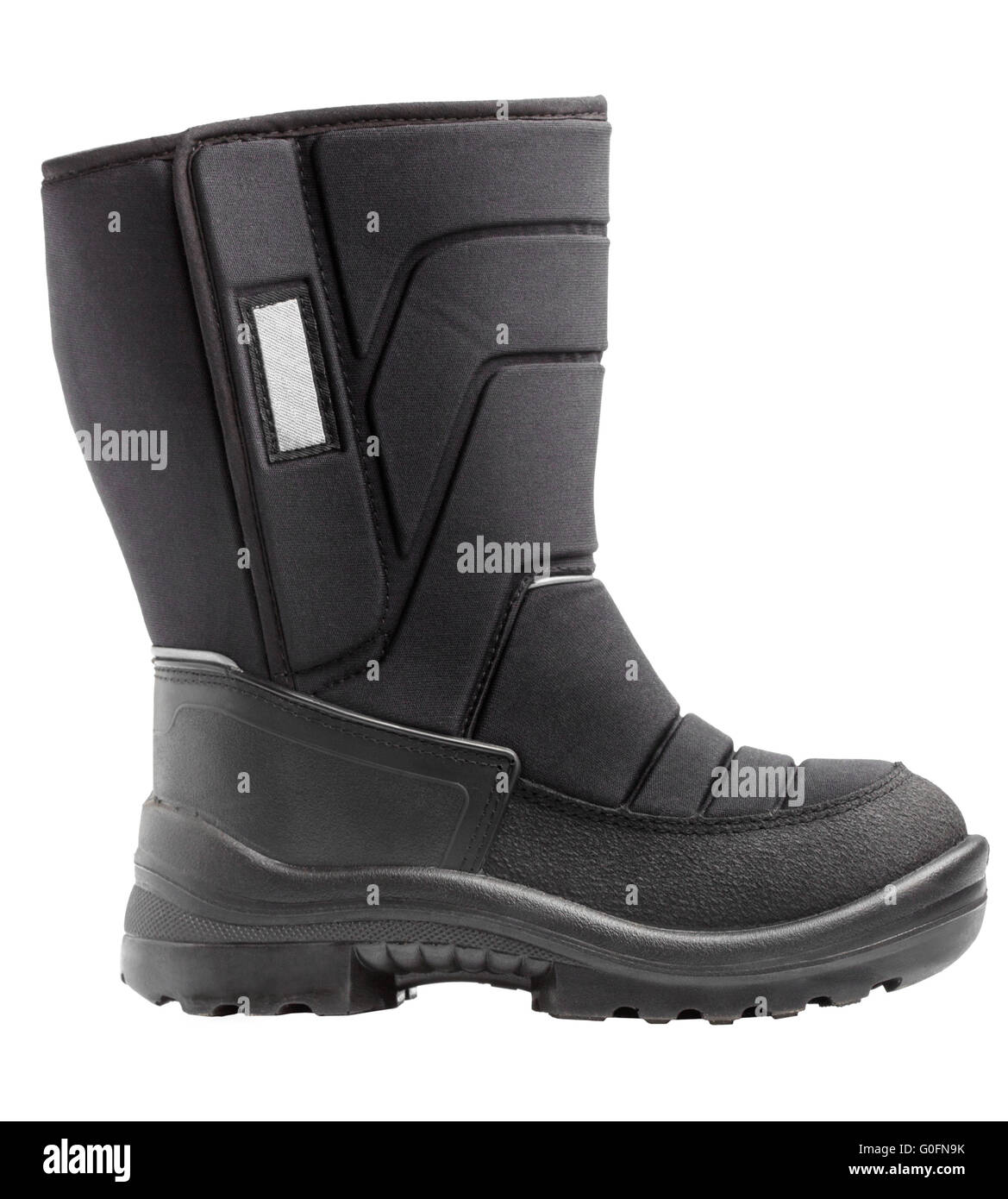 Kids snow boots isolated Stock Photo - Alamy