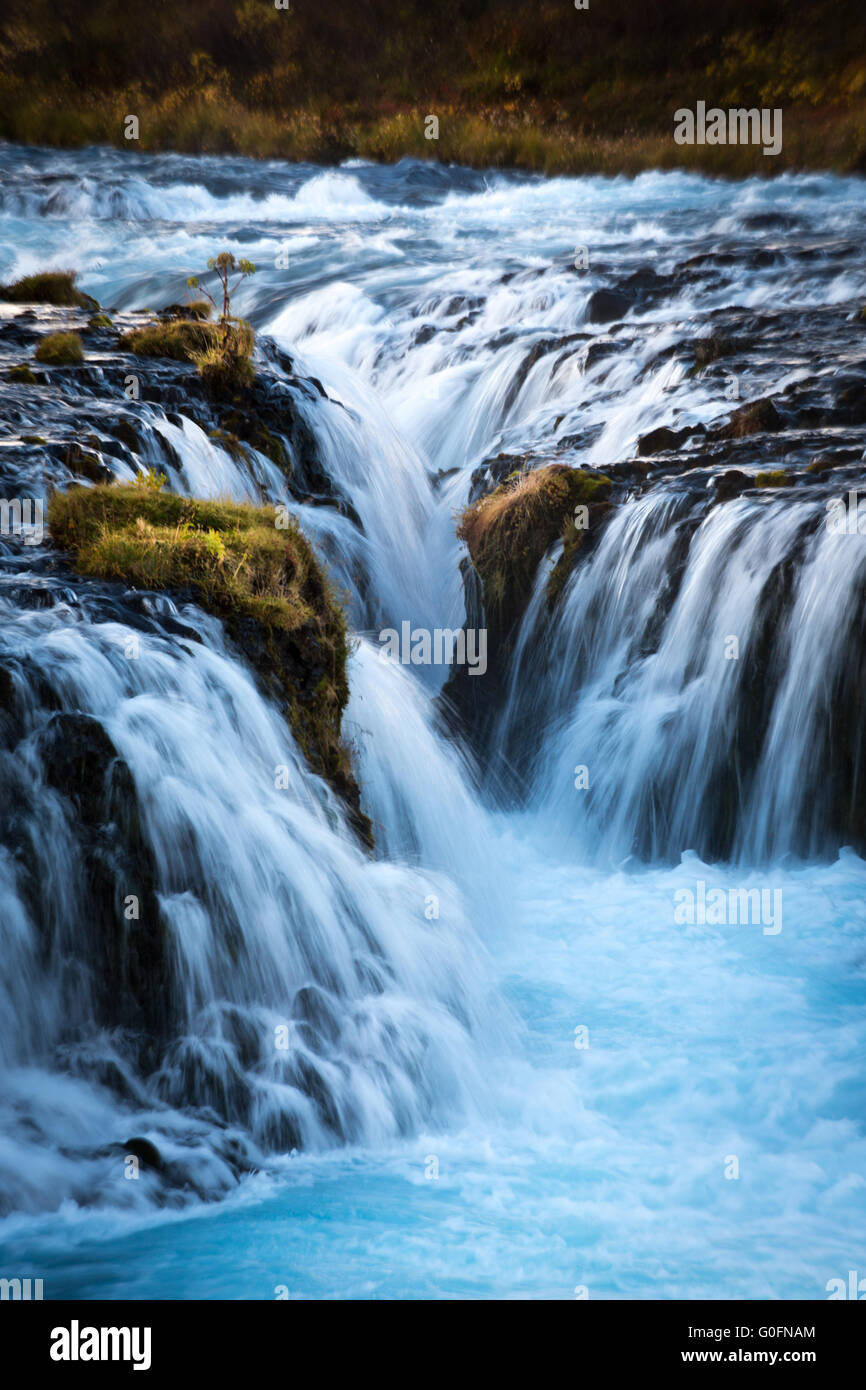 Autumn mood at the waterfall hi-res stock photography and images - Alamy