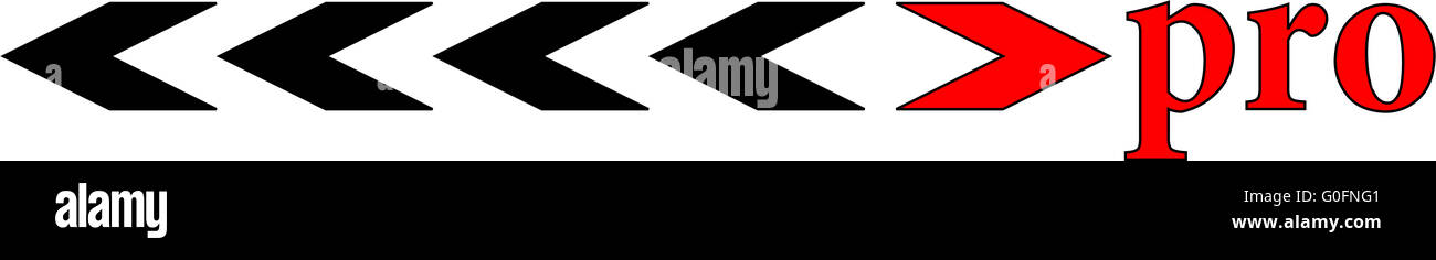 sign - pro and con Stock Photo - Alamy