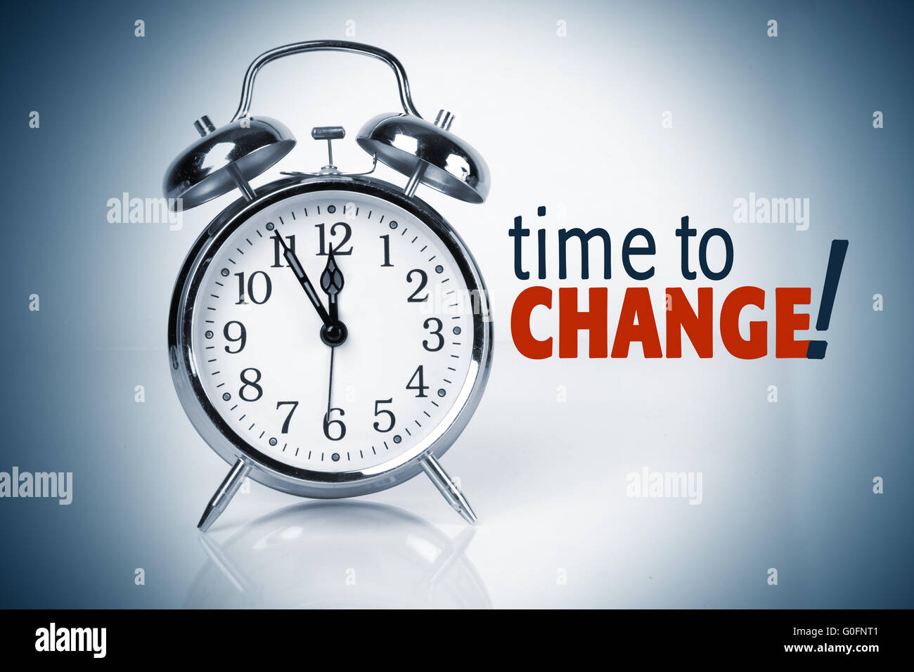 Time To Change Stock Photo - Alamy