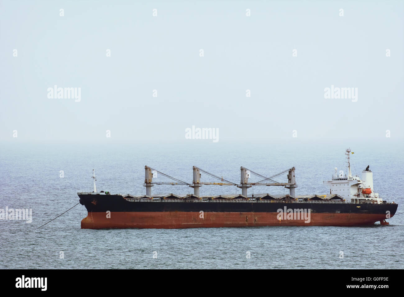 Bulk Carrier Ship Stock Photo - Alamy
