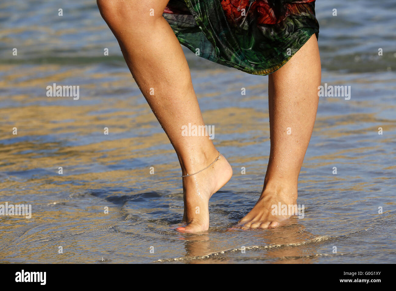 feet at the beach Stock Photo - Alamy