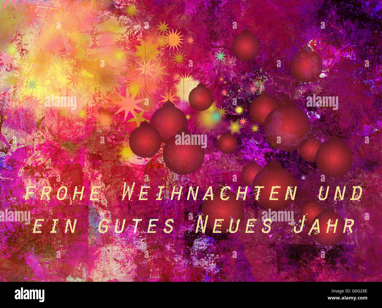 christmas card design Stock Photo - Alamy