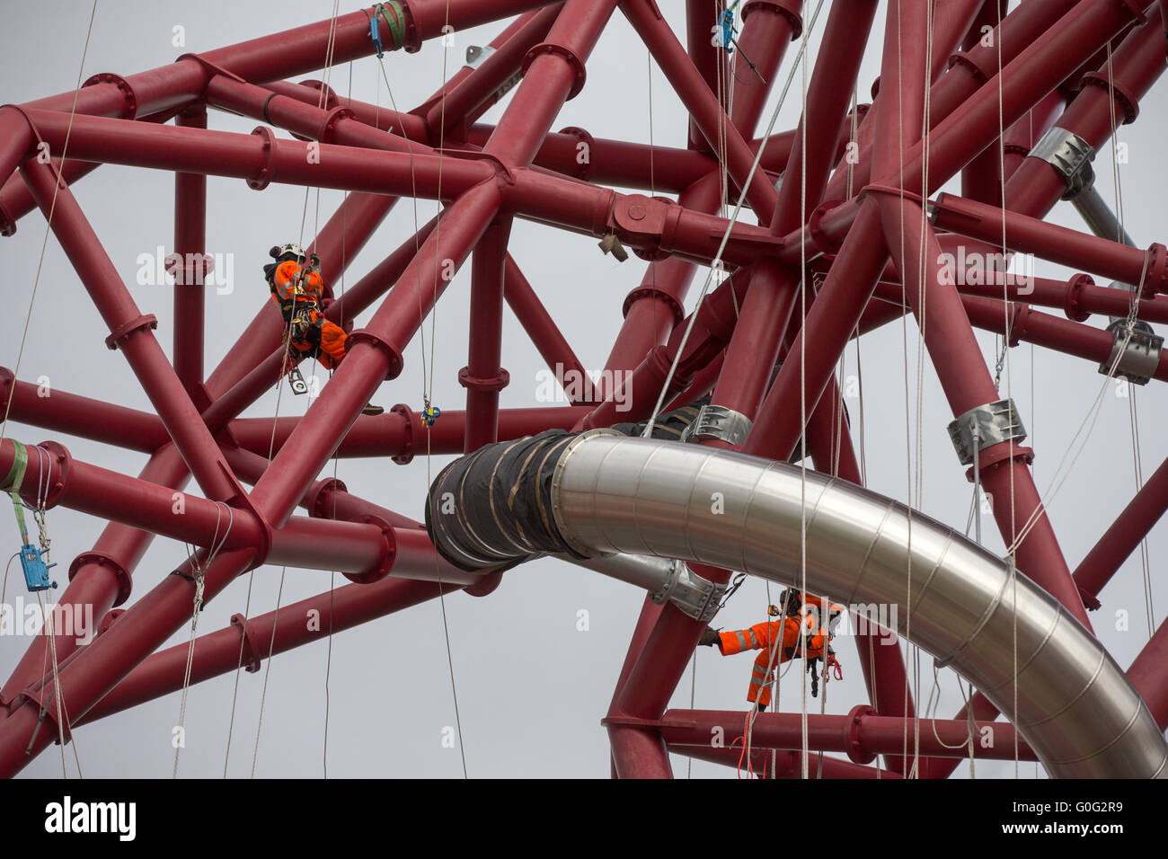 The slide at arcelormittal orbit hi-res stock photography and images ...