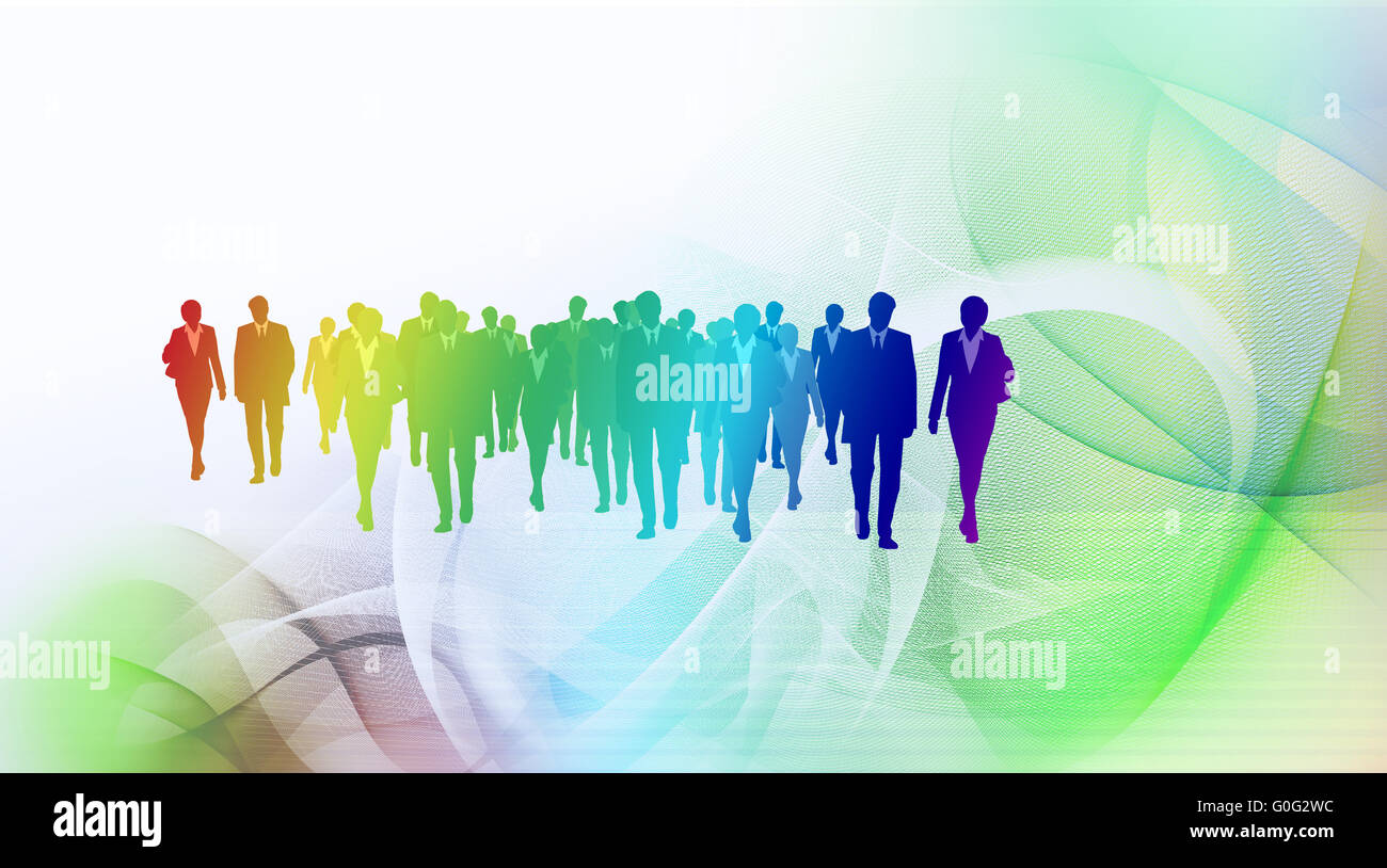 team business concept colorful Stock Photo - Alamy