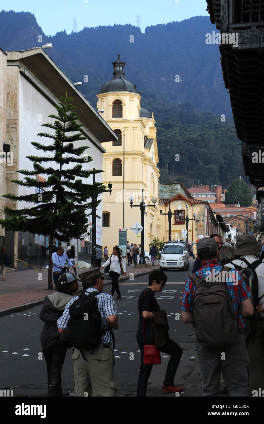 Views from La Candelaria, historical center, Bogota, Colombia Stock ...