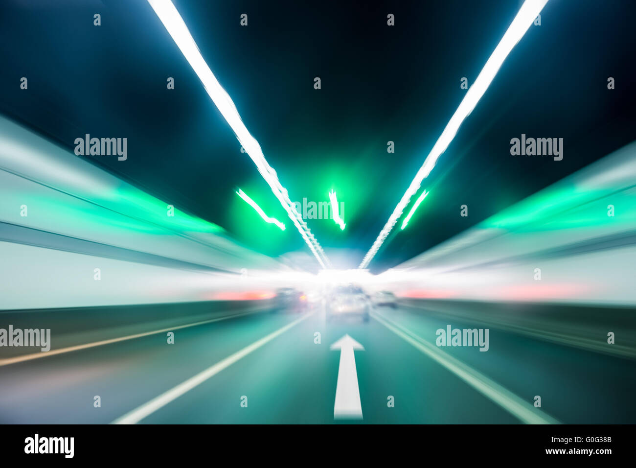 tunnel inside scene Stock Photo - Alamy