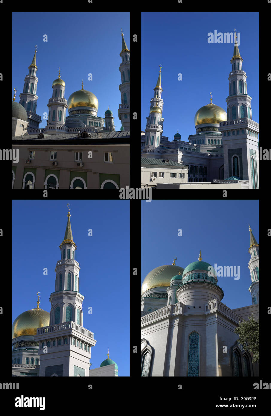 The largest and highest in Europe Muslim mosque Stock Photo - Alamy