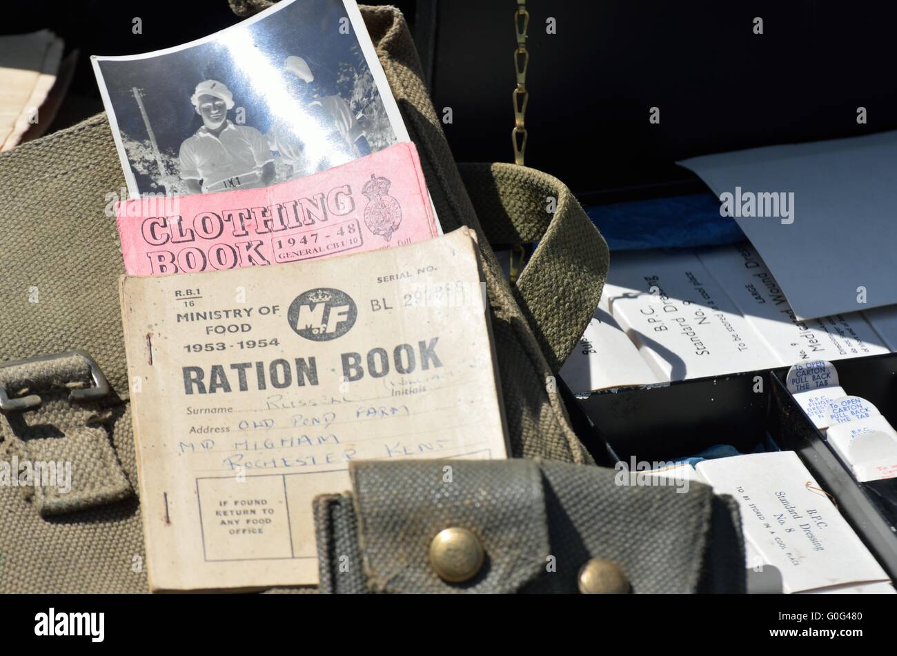 World war 2 Ration book Stock Photo - Alamy