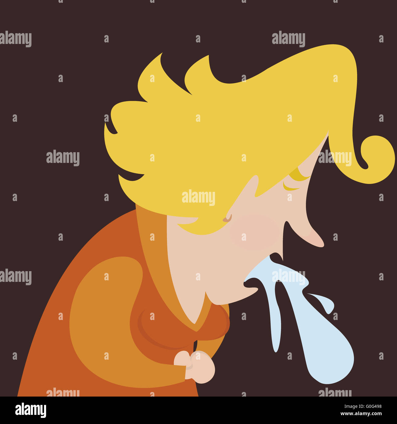 Spitting saliva hi-res stock photography and images - Alamy