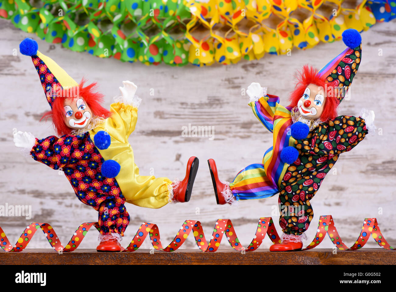 funny clown at carnival Stock Photo - Alamy