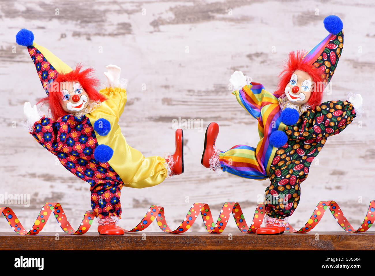 funny clown at carnival Stock Photo - Alamy