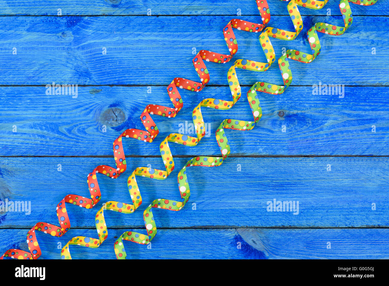 colorful paper streamer at carnival Stock Photo - Alamy