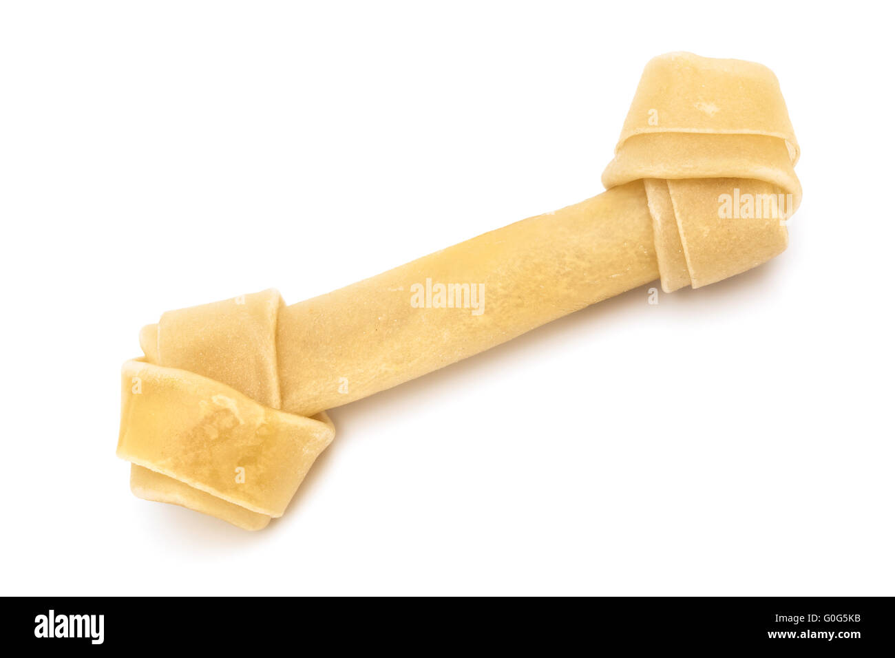 Artificial a bone for a dog with vitamins Stock Photo - Alamy